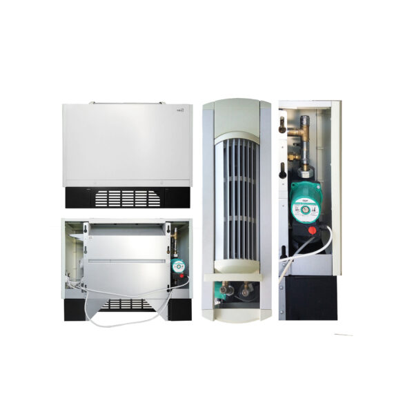 Αυτόνομη μονάδα θέρμανσης fan coil με microboiler και ενσωματωμένο ...